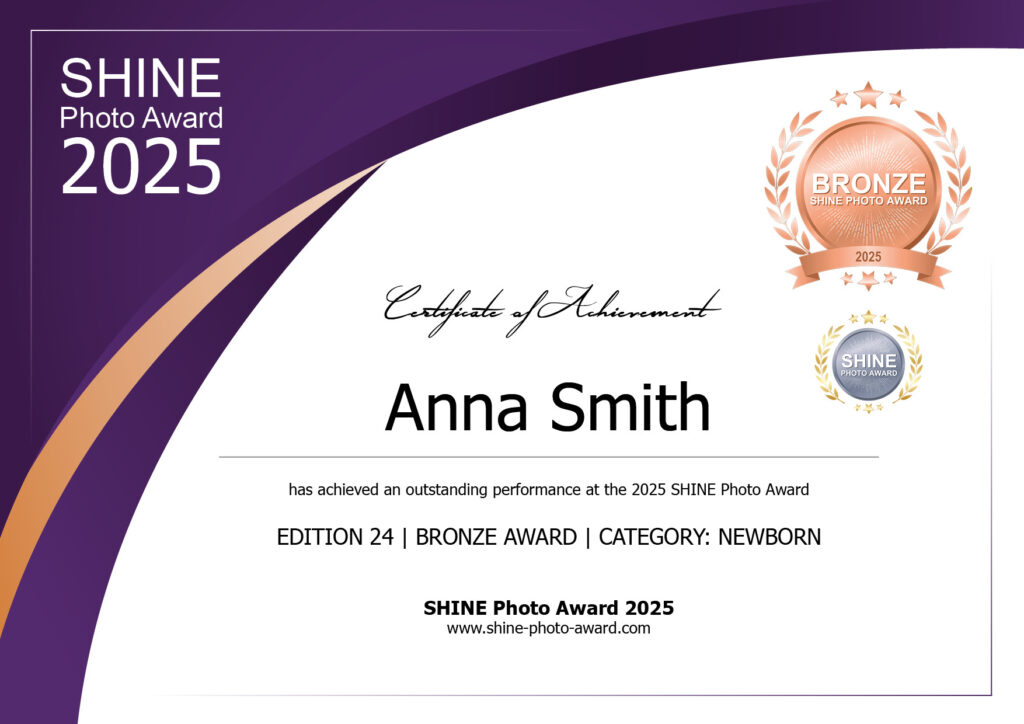 Certificate - SHINE Photo Award